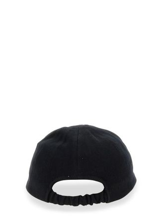 Patou AC040_0132999B Logo Cotton Baseball Cap - Black