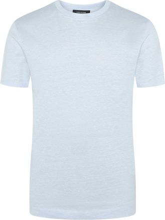 HUGO BOSS Softes T-Shirt aus einem Leinenmischgewebe in
