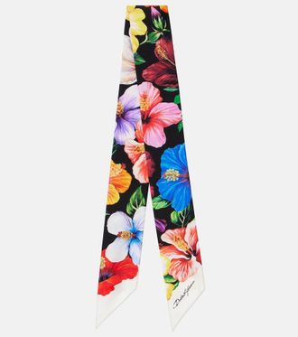 Dolce & Gabbana Tuch aus Seiden-Twill