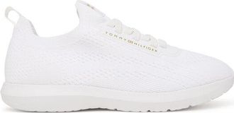 Tommy Hilfiger Sneakers Knit Extralight Runner FW0FW09112 Wei&szlig;