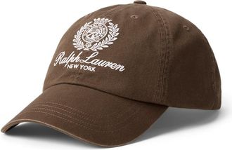 Ralph Lauren Cap aus Baumwolle mit Label-Stickerei in