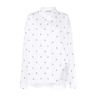 The Attico L&auml;ssiges- lang&auml;rmeliges- wei&szlig;es Baumwollhemd - - Blouses & Shirts - Damen - Wei&szlig; - XS