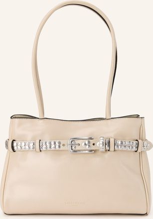 Liebeskind Liebeskind Schultertasche Nori Mit Nieten weiss