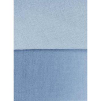 Saison 1865 Wollschal - Blau