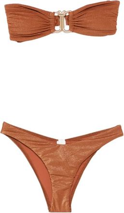 Zimmermann Femme, Maillots de bain, Brun, Taille: 40 FR 1204Wrs263 Toffe Two-Piece Set