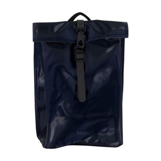 Rains Unisex Backpack Blue Synthetic
