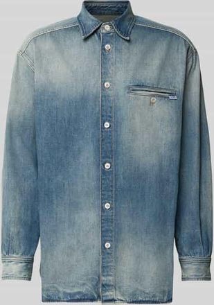 Maison Margiela Relaxed Fit Jeanshemd aus Baumwolle