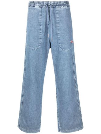 Diesel jean ample D-Martians Track 09D01 - Bleu