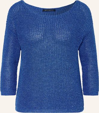 Betty Barclay Pullover Mit 3/4-Arm blau