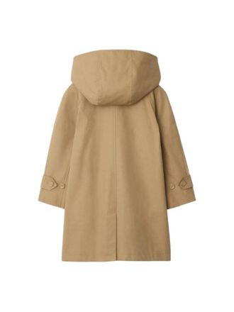 Burberry Cotton Trench Coat - Beige