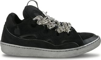 Lanvin Homme, Chaussures, Noir, Taille: 44 EU Curb ID Chain