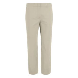 Bomboogie Femme, Pantalons, Beige, Taille: 44 FR Pantalon slim en coton stretch