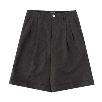 Jacquemus Plissierte Anzughose Shorts - - Shorts - Herren - Grau - L