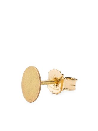 Lia Di Gregorio 18kt yellow gold Circle stud earring