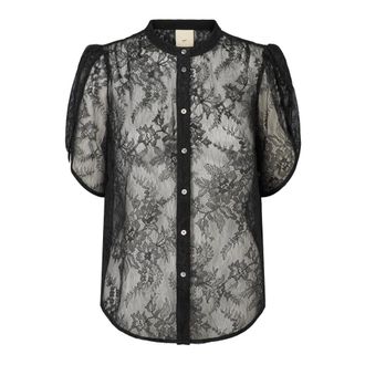 Julie Fagerholt - Heartmade Blouse HMTasim - Femme - Blouses et Chemises - Noir - Taille: 36 FR
