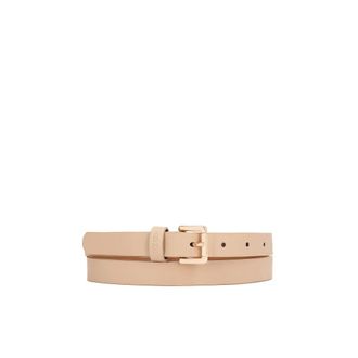 Kazar Femme, Accessoires, Beige, Taille: 120 CM Narrow Leather Belt