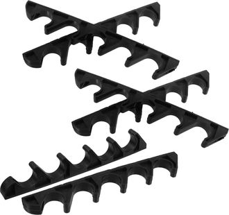 Soimiss 6 St&uuml;ck Teiliges Outdoor Stuhl Verstellset Kunststoff F&uuml;nffach Sitzwinkel Halterung Balkon Liegestuhl Zubeh&ouml;r f&uuml;r Gartenm&ouml;bel Patio Relaxsessel Anpass