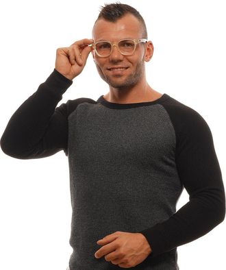 Ermenegildo Zegna Couture-Brille mit Holztemple