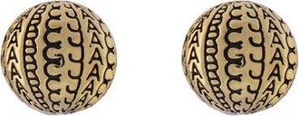 Marc Jacobs Ohrringe The Monogram Stud 2S4JER001J53 Goldfarben