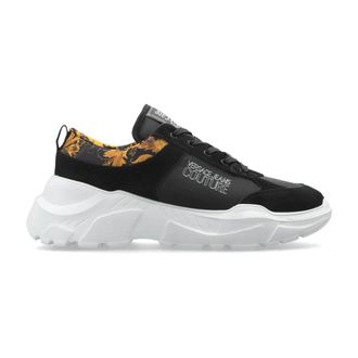 Versace Jeans Couture Barocco Print Sneakers - - Shoes - Herren - Schwarzk - 45 EU