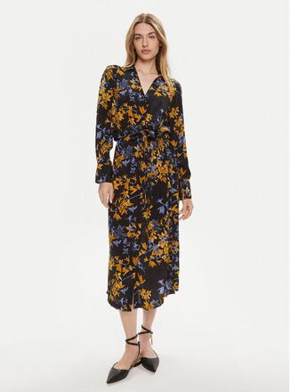 Kaffe Hemdkleid 10503838 Schwarz Regular Fit