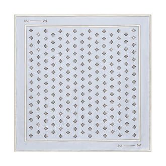 Max Mara Silky Scarves - Femme - Accessoires - Bleu - Taille: ONE Size