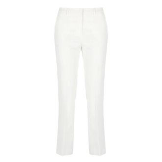 Pantaloni Torino Wei&szlig;e Viskosehose - - Trousers - Damen - Wei&szlig; - M