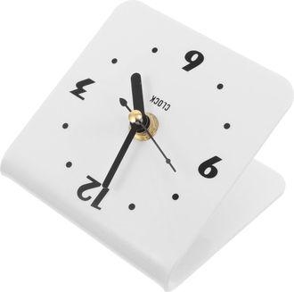 Aboofan Moderne Minimalistische Tischuhr aus Geräuschlose Schreibtischuhr für Schlafzimmer Wohnzimmer und Dekorative Zwecke Design für Zuhause