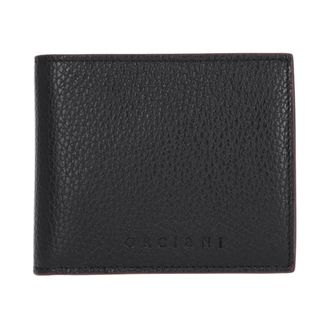 Orciani Portefeuille en cuir &agrave; int&eacute;rieur contrast&eacute; - Homme - Accessoires - Noir - Taille: ONE Size