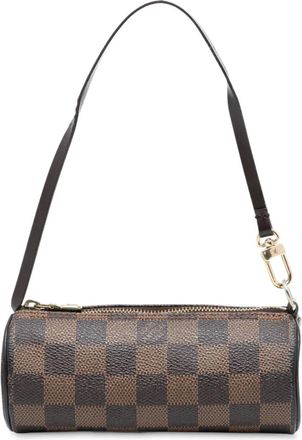Louis Vuitton 1990-2010 Damier Ebene Papillon Pochette handbag - Braun