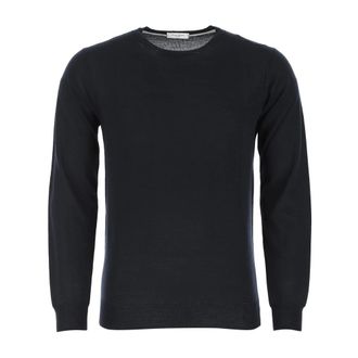Paolo Pecora Rundhalspullover - - Knitwear - Herren - Blau - M