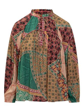 BA&SH Faith Bluse - Braun