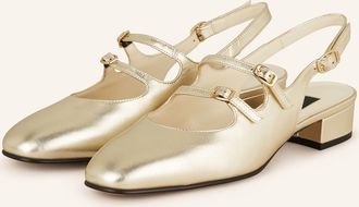 Carel Carel Slingpumps Peche gold