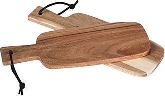 Cosy & Trendy Set mit 2 Mini-Servierbrettern, 21 x 7,5 x 1 cm