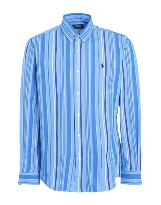 Ralph Lauren SLIM FIT STRIPED STRETCH POPLIN SHIRT