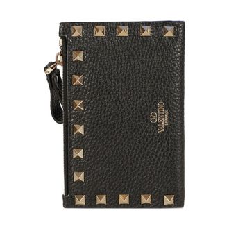 Valentino Garavani Rockstud M&uuml;nzb&ouml;rse - - Accessories - Damen - Schwarzk - ONE SIZE