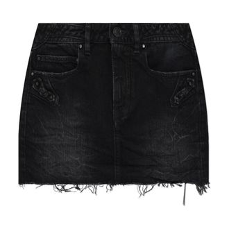 Balenciaga Kurzer Jeansrock - - Skirts - Damen - Schwarzk - S