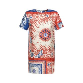 Roberto Cavalli Damen, Kleider, Blau, SGr&ouml;&szlig;e