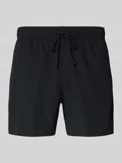 Lacoste Badeshorts mit Logo-Stitching