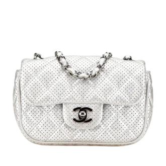 Chanel Pre-owned Mini Umh&auml;ngetasche - - Pre-owned - Damen - Grau - ONE SIZE