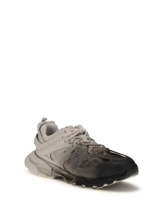 Balenciaga Mens Track Gradient Sneakers Black - White