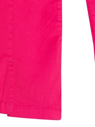 DKNY Wide-Leg Cotton Trousers - Pink
