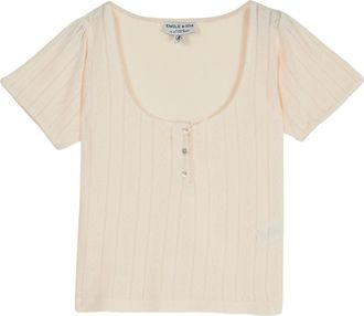 Emile Et Ida T-shirt Modal Coton Emile et Ida