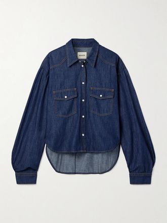 Khaite Chemise En Jean Grenon - Bleu