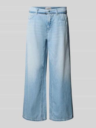Cambio Regular Fit Loose Fit Jeans aus reiner Baumwolle Modell PALAZZO
