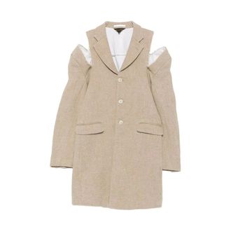 Comme Des Gar&ccedil;ons Damen, M&auml;ntel, Beige, MGr&ouml;&szlig;e