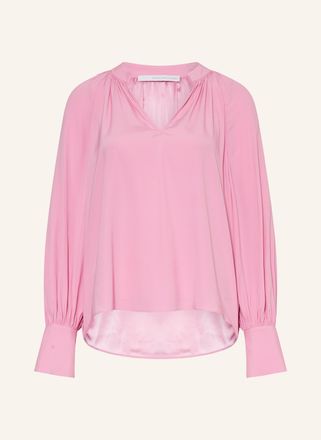 Herzen'sangelegenheit Herzens Angelegenheit Blusenshirt Aus Seide Mit R&uuml;schen gruen