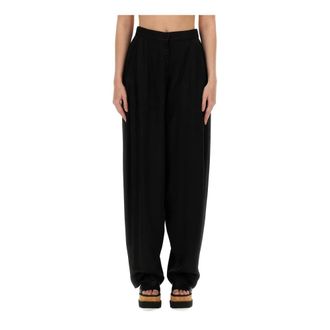 Stella McCartney Damen, Hosen, Schwarzk, SGr&ouml;&szlig;e