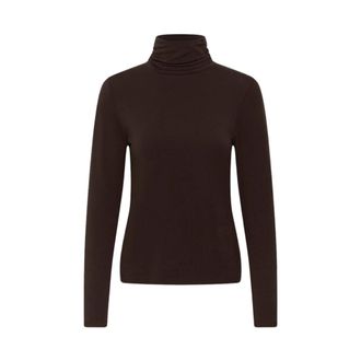 Part Two Langarmshirts - - Tops - Damen - Braun - M