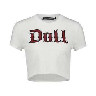 Dolce & Gabbana Damen, Oberteile, Wei&szlig;, XSGr&ouml;&szlig;e